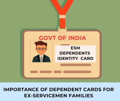 Dependent Identity cards for Ex-Servicemen Families 5 uses