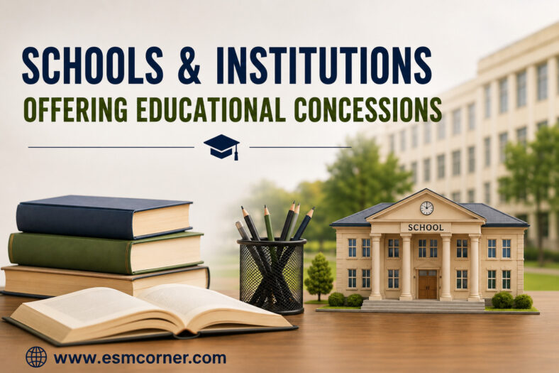 Education Concession for Defence Wards – Schools & Colleges