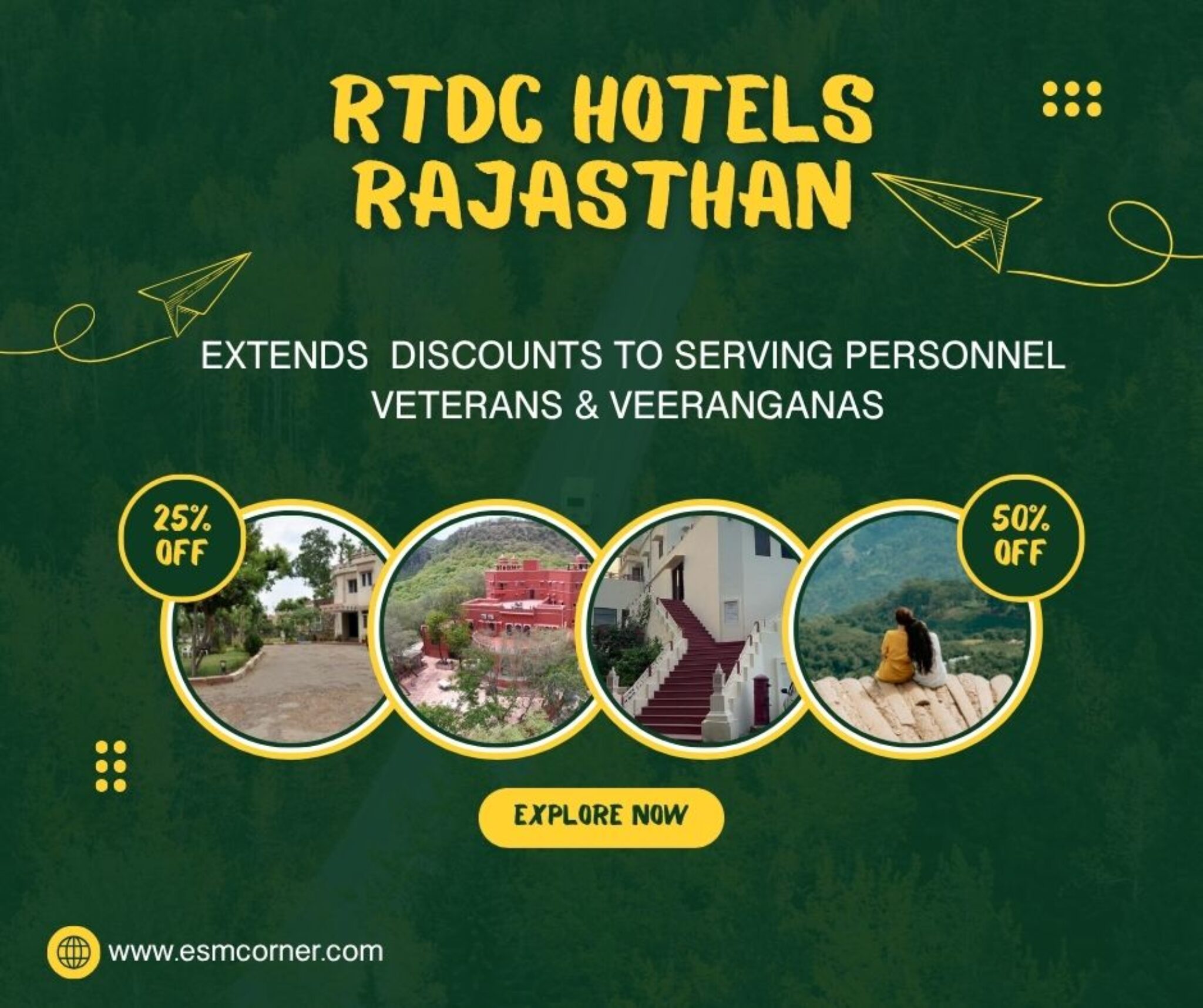 RTDC Hotels Offer Special Discounts for Soldiers & Veterans