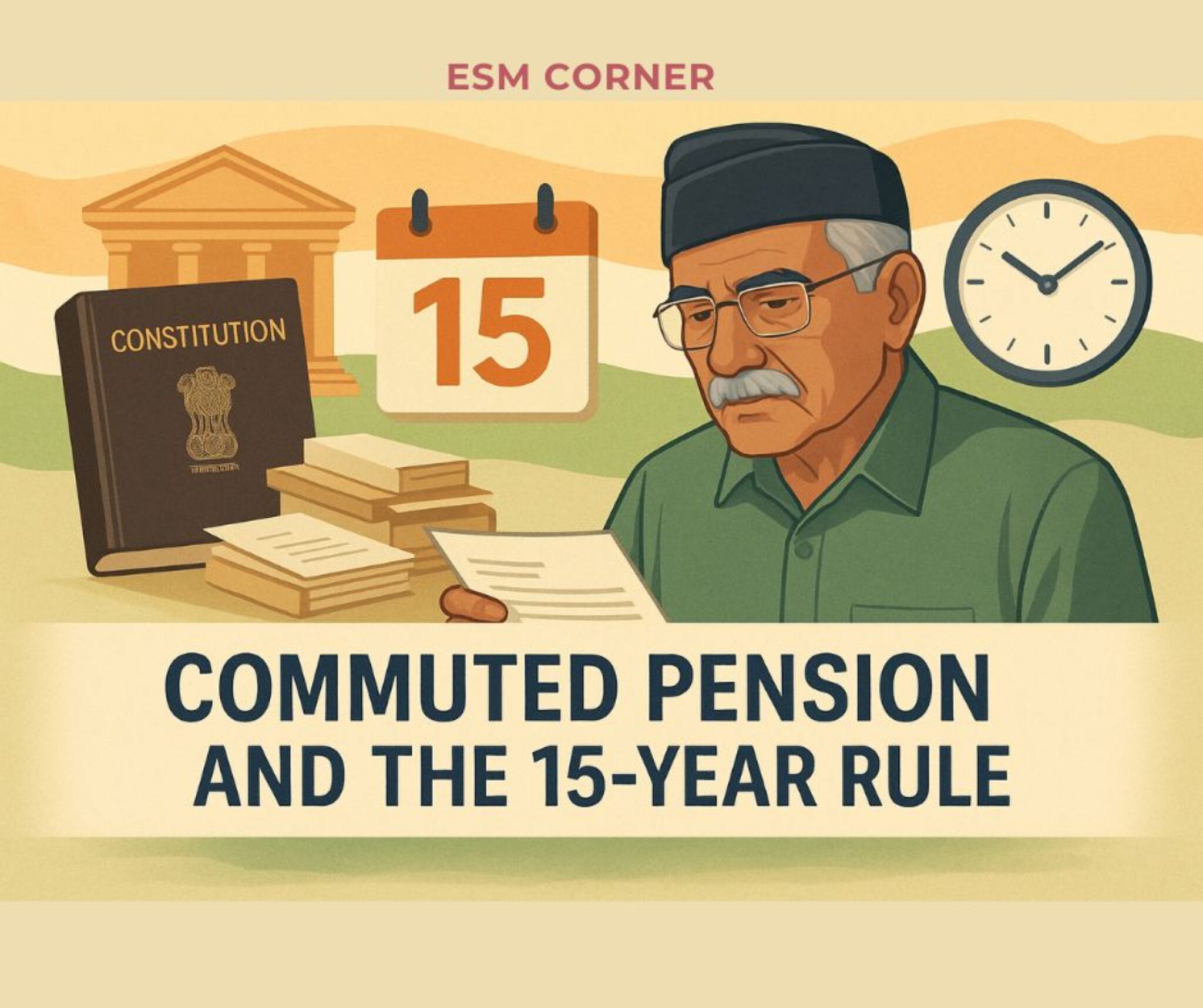 Pensioners Commutation Recovery and 15-Year Rule Explained