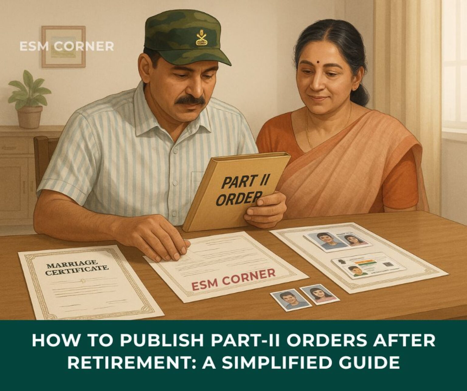 Part II Orders After Retirement: Step-by-Step ESM Guide