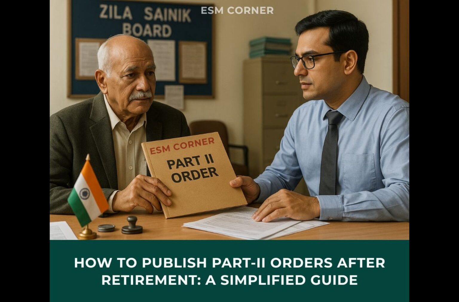 Part II Orders After Retirement: Step-by-Step ESM Guide