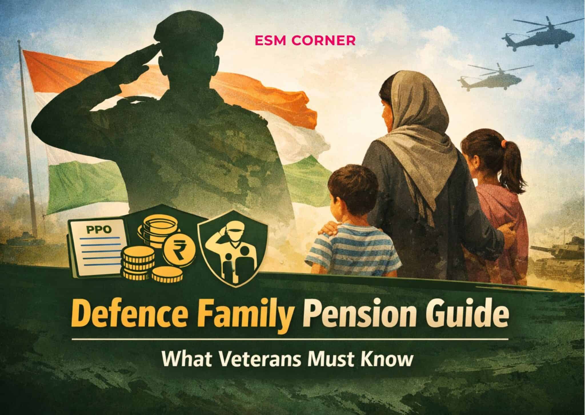 Family Pension Guide Every Defence Veteran & NOK Must Know